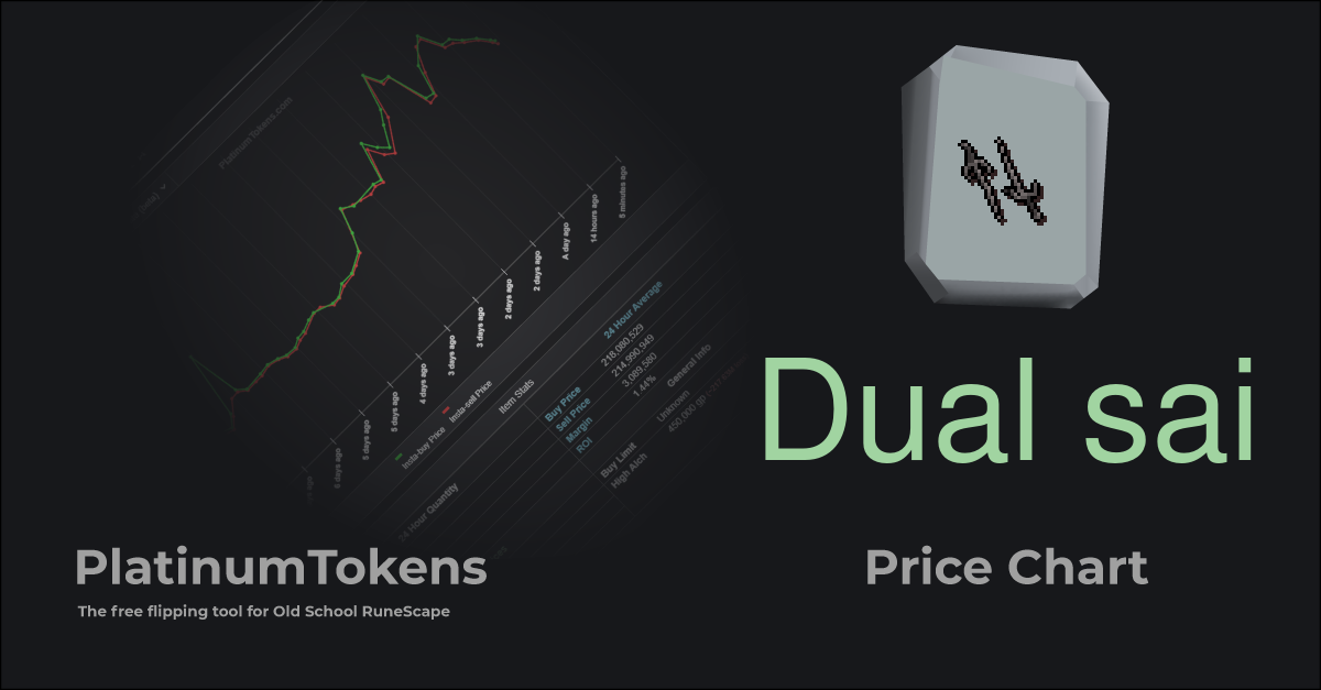 Dual sai - Platinum Tokens
