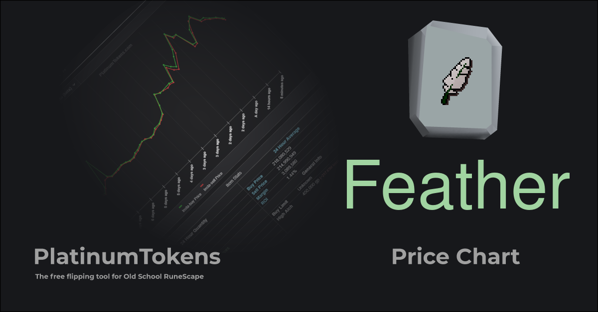 Feather - Platinum Tokens