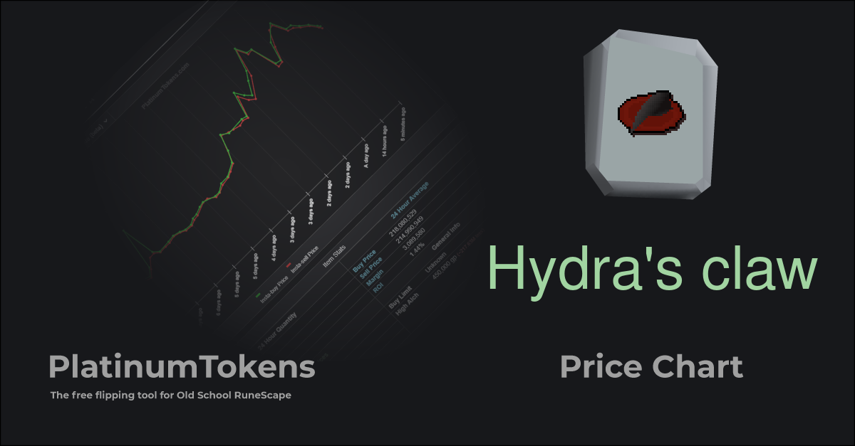 Hydra's claw - Platinum Tokens