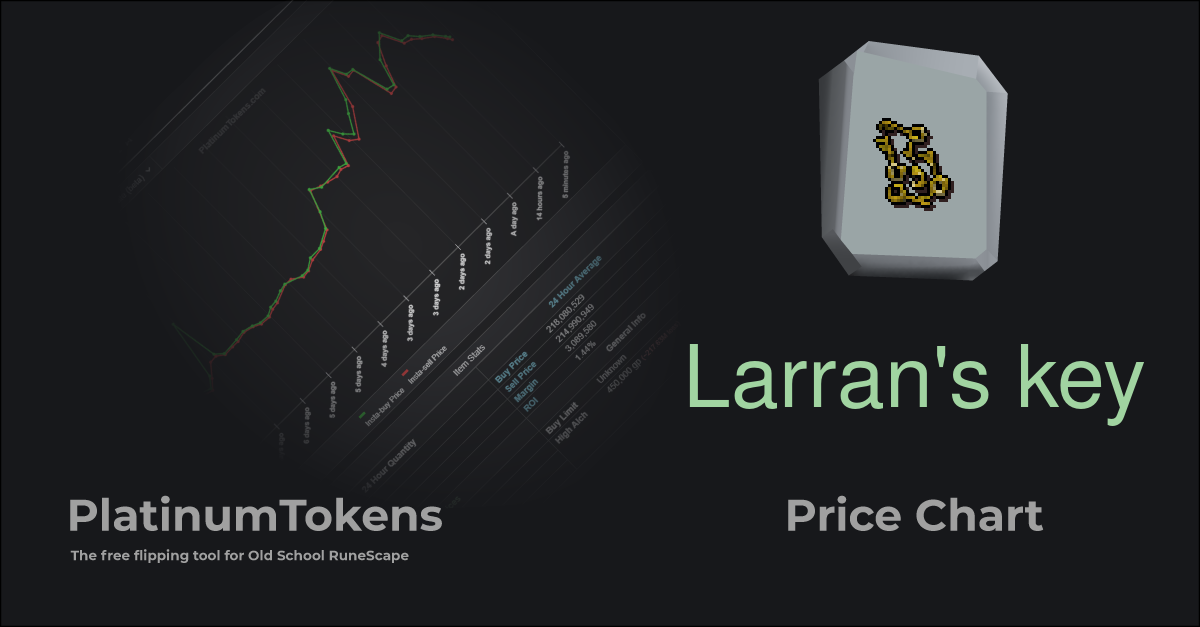 Larran's key - Platinum Tokens