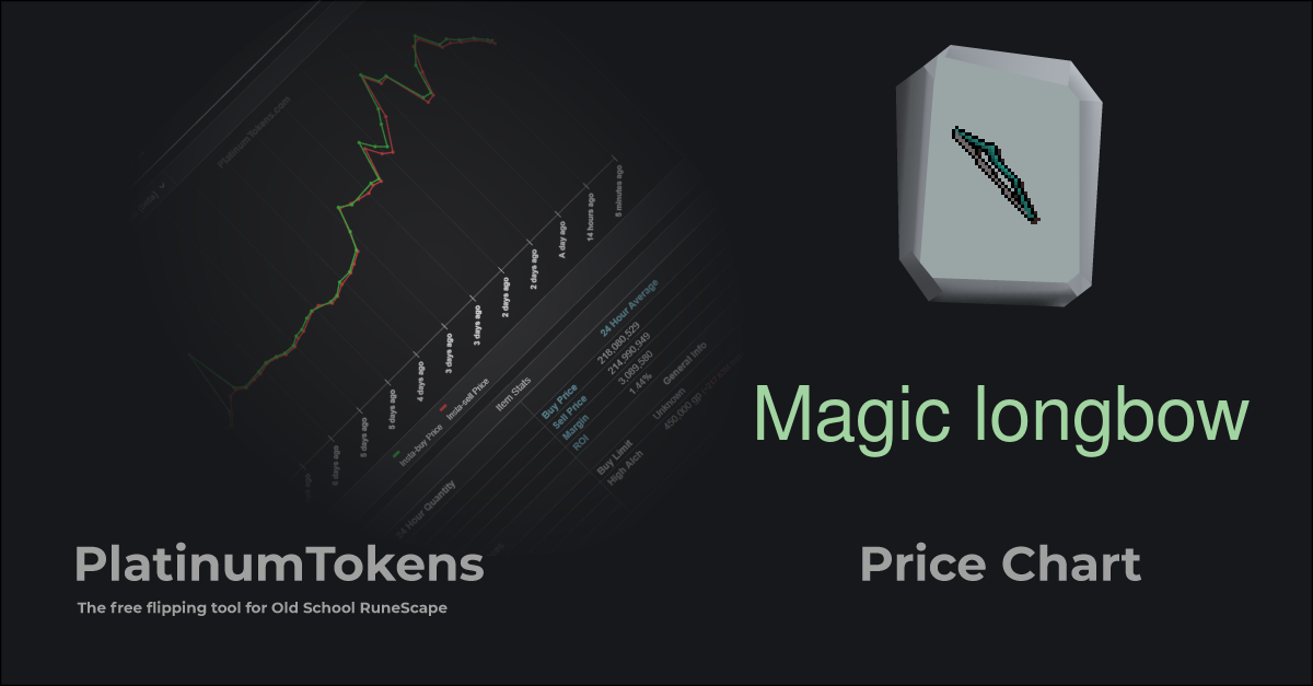 Magic longbow - Platinum Tokens