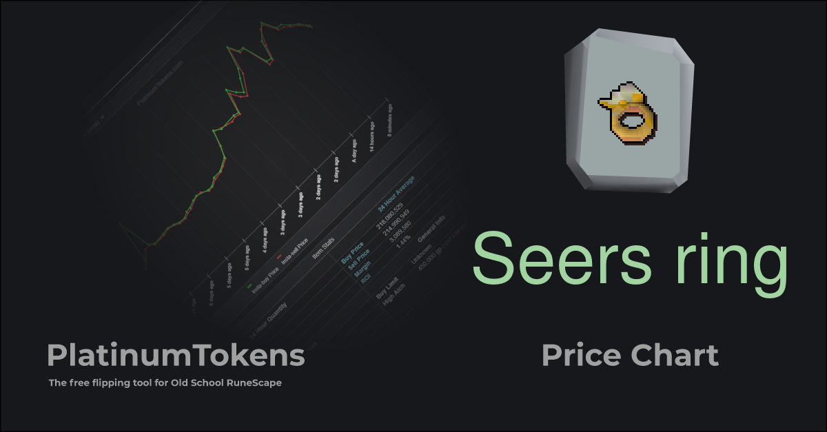 Seers ring - Platinum Tokens