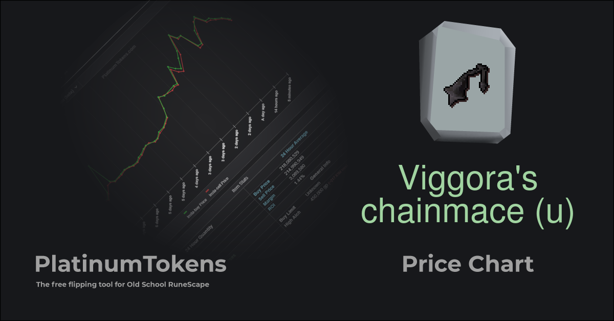 Viggora's chainmace (u) - Platinum Tokens