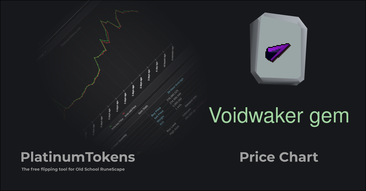 Voidwaker gem - Platinum Tokens