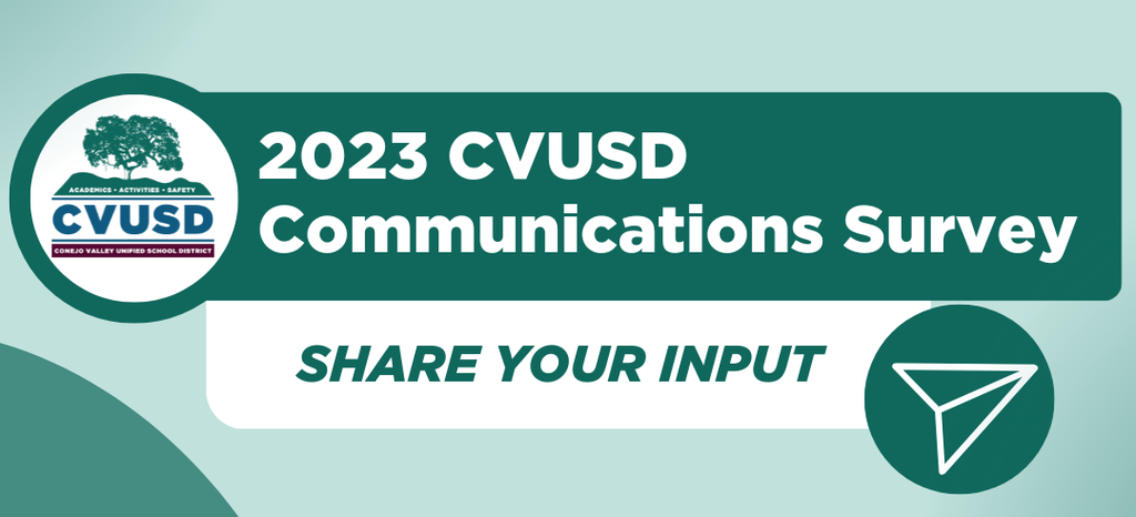 Share Your Input: 2023 CVUSD Communications Survey