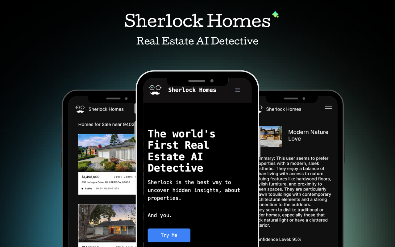 Sherlock Homes: Explore, Buy or Rent Homes, with your own detective