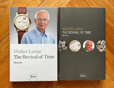 A.Lange & Sohne - "Walter Lange: The Revival of Time" Memoir - Reissue