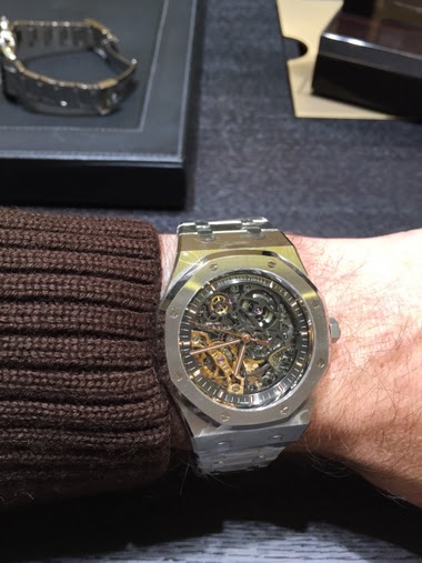 Audemars Piguet - AP RO Double Balance Wheel Openworked (15407ST ...