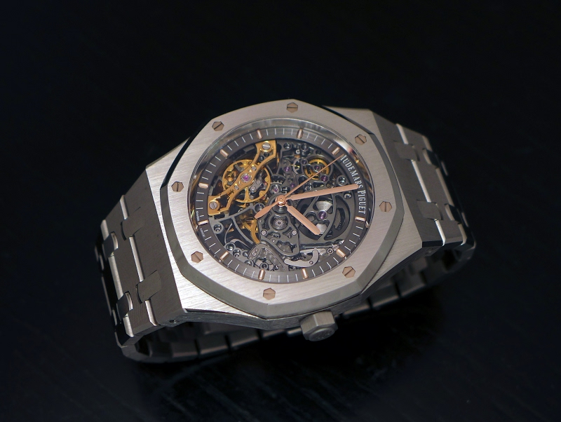 Audemars Piguet - Audemars Piguet Royal Oak open dial Ref 15407.