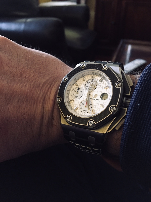Audemars Piguet - After wearing the heavy Rolex Meteorite for a week ...