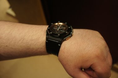 Audemars Piguet - Audemars piguet the legacy croc strap on pics :)