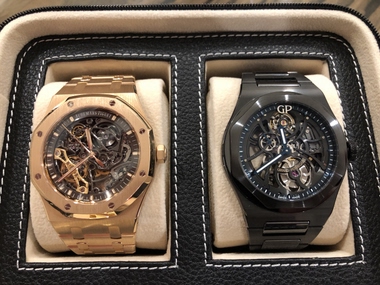 Audemars Piguet - Skeleton Face off, AP and GP