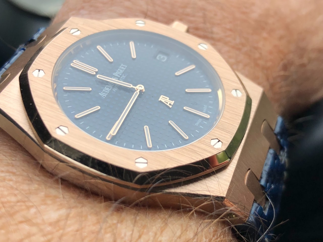 Audemars Piguet - 15202 on a strap
