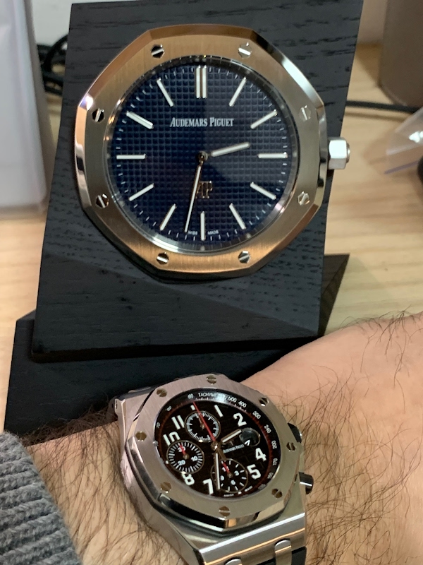 Audemars Piguet - AP Royal Oak 50th Anniversary Clock 16202st