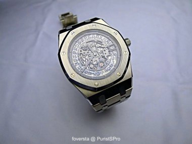 Audemars Piguet - Royal Oak Openworked Extra-Thin pink gold