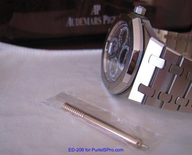 Audemars Piguet - Suggestion on the stainless steel stylus