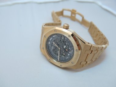 Audemars Piguet - Royal Oak Openworked Extra-Thin pink gold