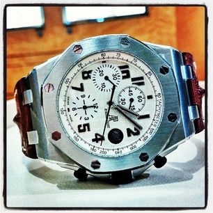 Audemars Piguet - Jump small second hand in AP RO offshore chronograph