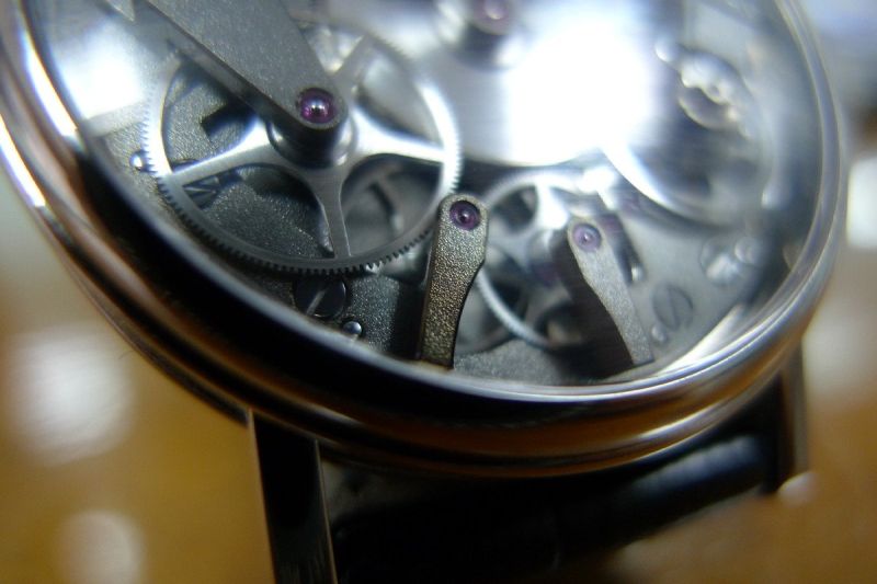Breguet - Problem with Black Tradition: Browning of electroplated dial