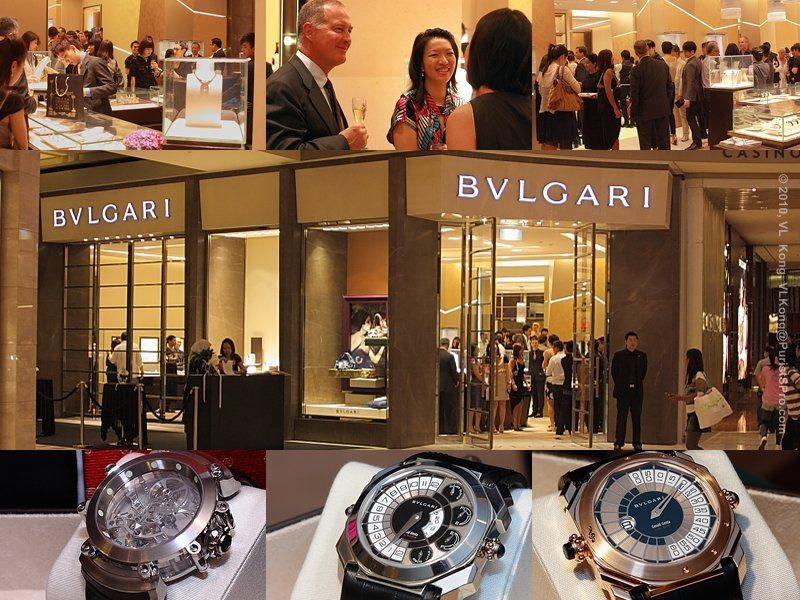 Bulgari - BVLGARI opens Flagship Boutique in Marina Bay Sands