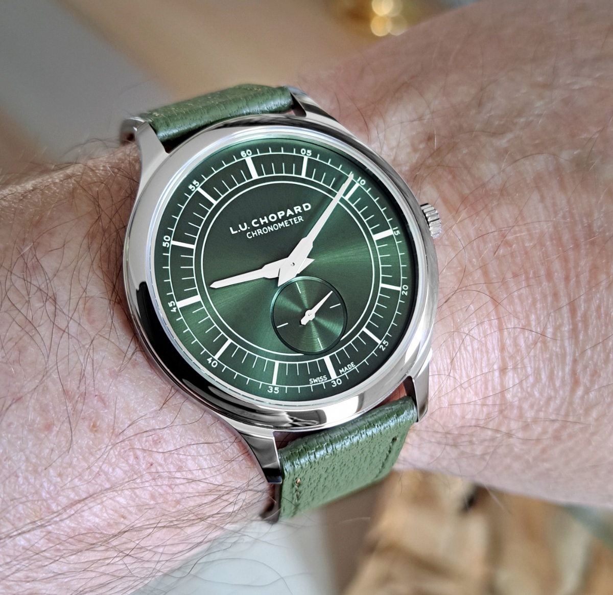 Chopard - Wearing today my LUC XPS "Forest Green".