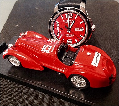 Chopard - Chopard Red Mille Miglia Race Watches and Red Italian Cars