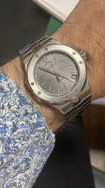 Chopard - Finally wore the beautiful Chopard alpine Eagle 8hz Titanium