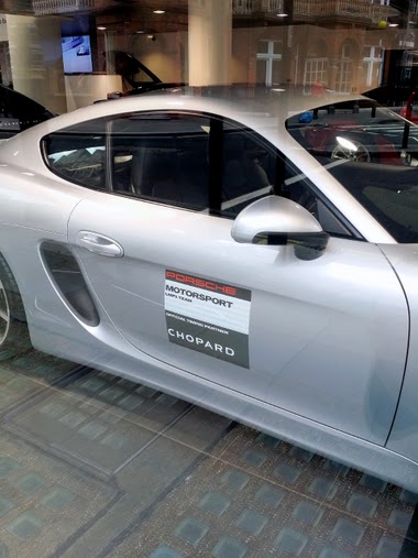 Chopard - Finally getting that Porsche? Also a partner of Chopard...