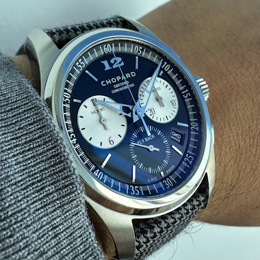 Chopard - I was going to pack the cashmere straps away…