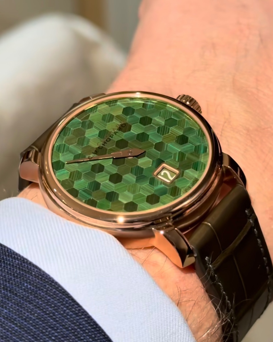 Chopard - L.U.Chopard Quattro Spirit 25 Straw Marquetry Edition