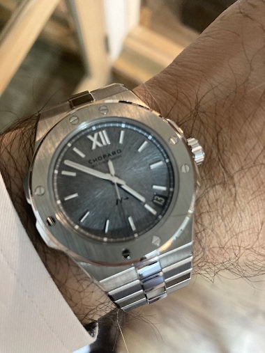 Chopard - Finally wore the beautiful Chopard alpine Eagle 8hz Titanium