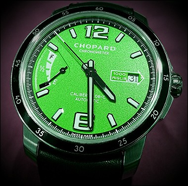 Chopard - Chopard automatic winding, green dial, black hands?