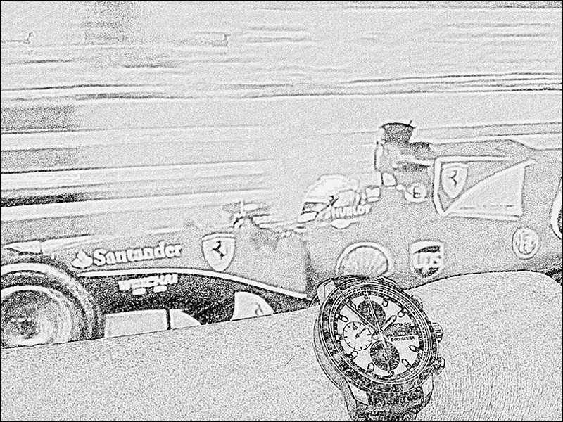 Chopard - Chopard Grand Prix Monaco Historique and modern Ferrari F1 racer