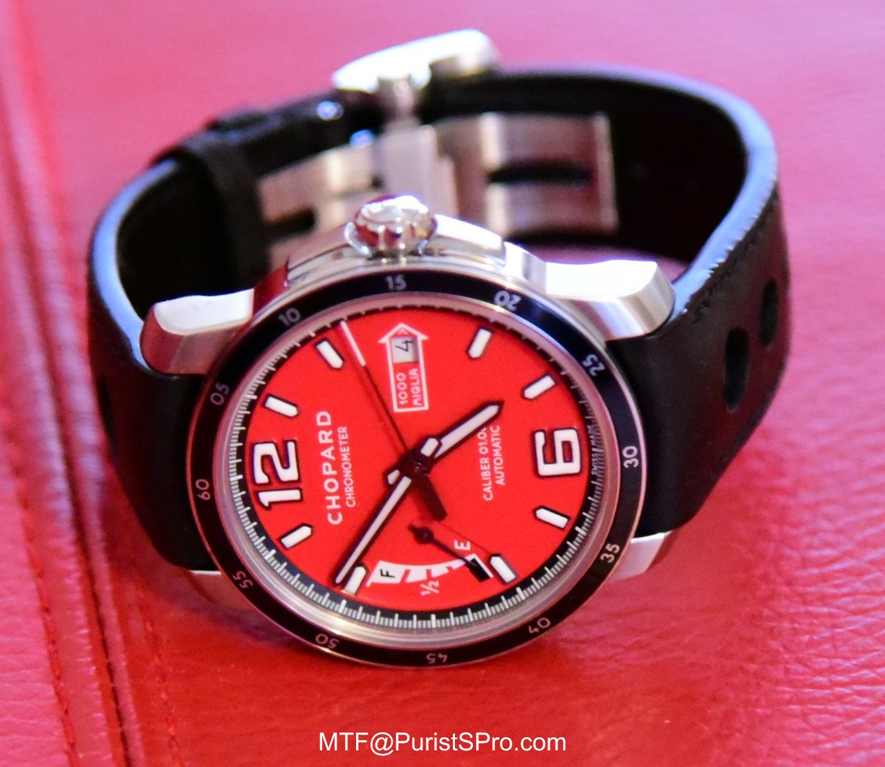 Chopard - Red Chopard Mille Miglia 2015 on Red
