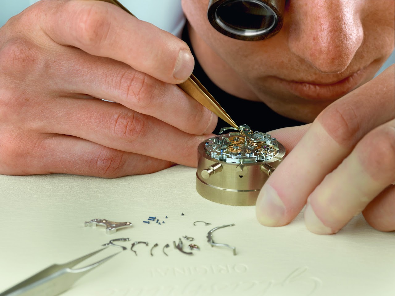 Glashutte Original - Assembly of Kaliber 61 the PanoGraph.