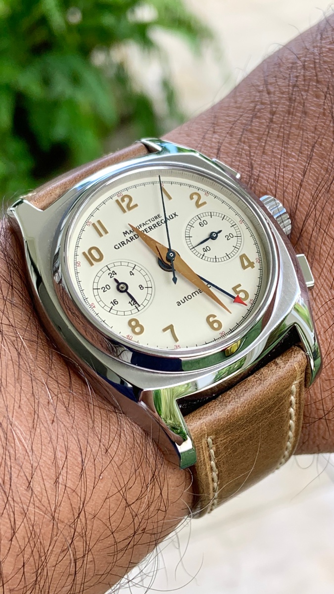 Girard Perregaux - Here is my GP 2598 ivory dial with a new strap