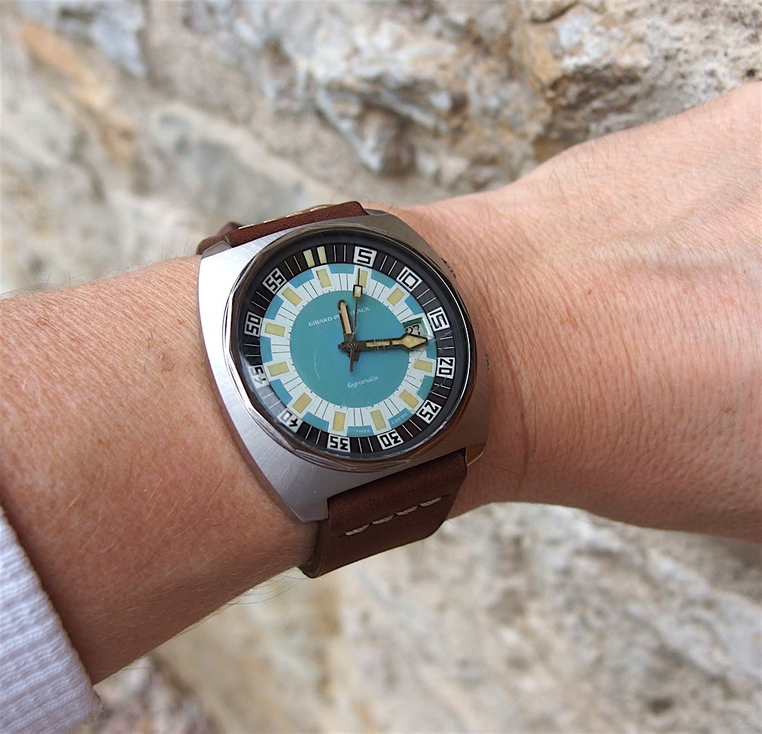 Girard Perregaux - Girard-Perregaux Deep Diver 9108, my Green Lantern