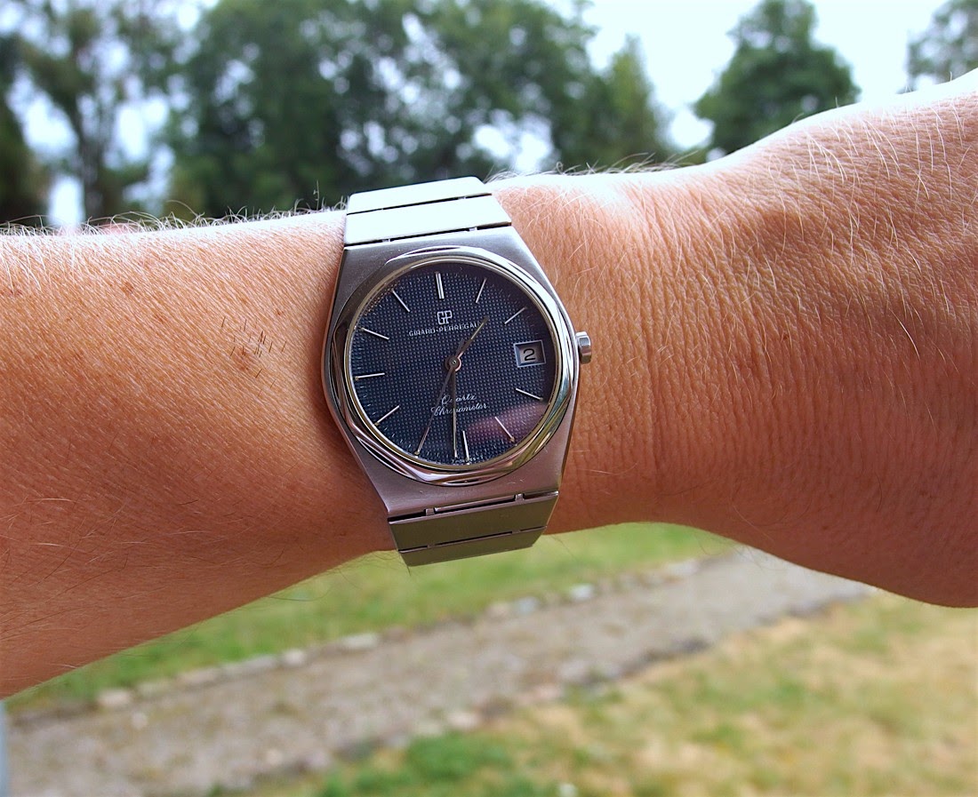 Girard Perregaux - Sunday rain with the Girard-Perregaux Laureato 4266 ...