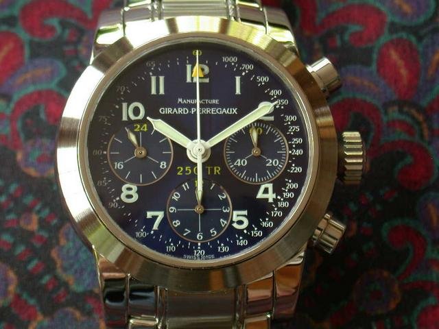 Girard Perregaux - GP 250 TR #1 of 2000 ? Blue Dial Beauty ? a Photo Essay