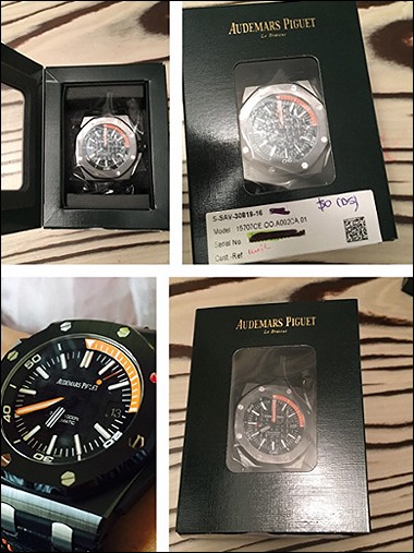 Audemars Piguet - Back from repair