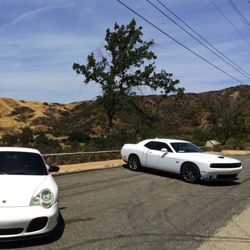 Automotive - SRT Challenger and Porsche Carrera 2 - two different ...