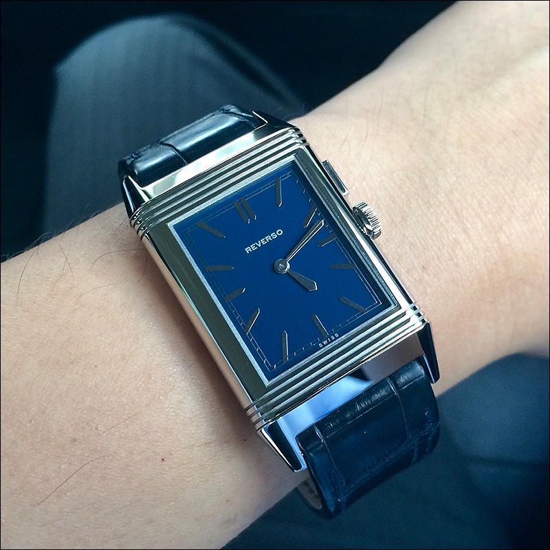 JLC - Reunited with an old friend - my JLC Grande Reverso Duoface Blue :)