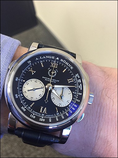 A.Lange & Sohne - Incoming Double Split!