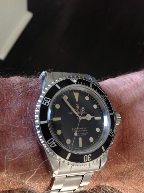 Rolex - Here is a brother 5512 gilt from 1965 swiss t