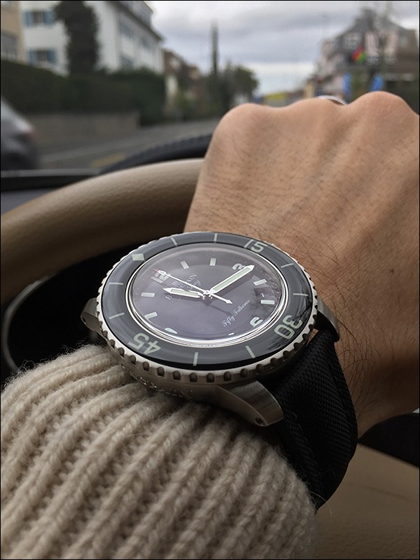 Blancpain - Aqua Lung shots