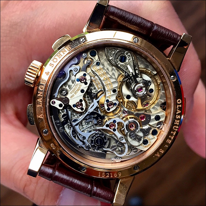 A.Lange & Sohne - Lange Datograph movement
