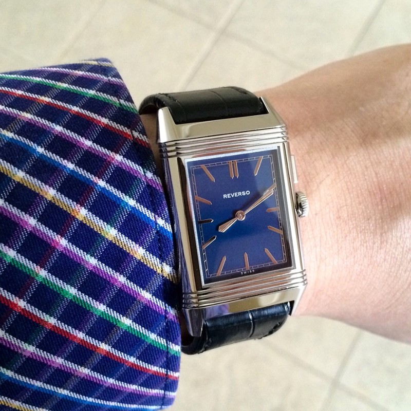 JLC - JLC Reverso Duo Blue