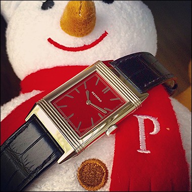 JLC - A cute pic to share: JLC Reverso Rouge