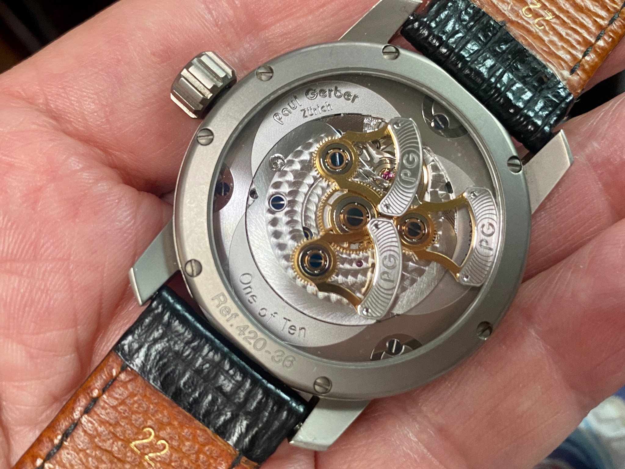 Horological Meandering - The color is inside on this Gerber triple ...