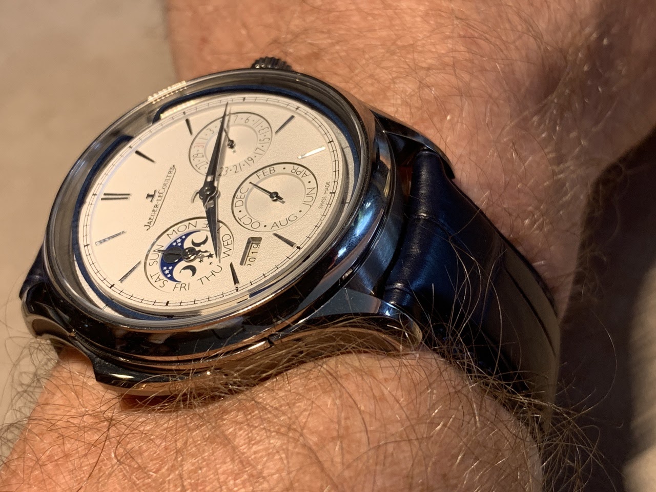 JLC - I had the pleasure of trying this and the white dial
